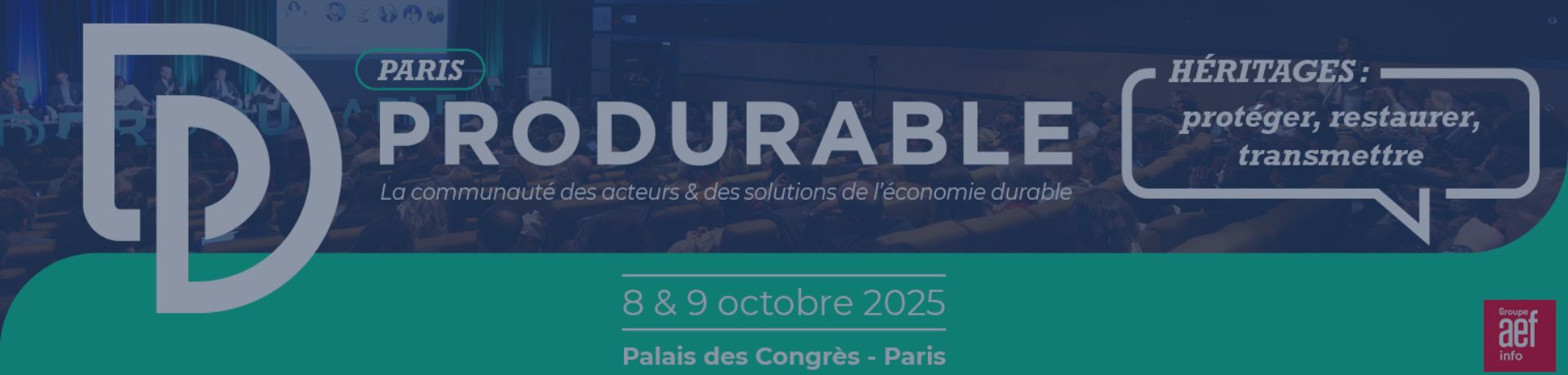 Produrable Paris 8 et 9 Octobre 2025